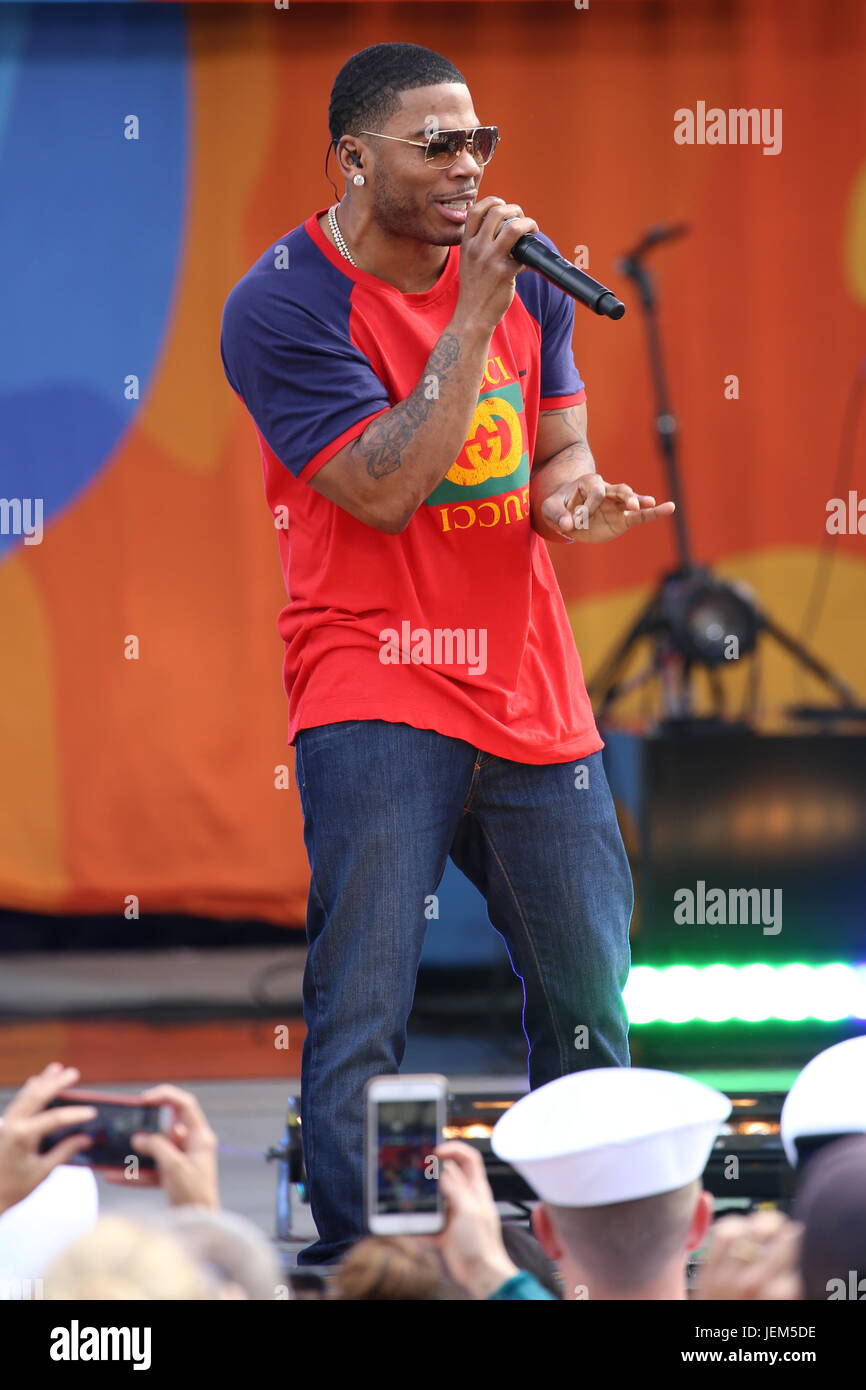 Florida Georgia Line and Nelly perform on ABC's 'Good Morning America ...