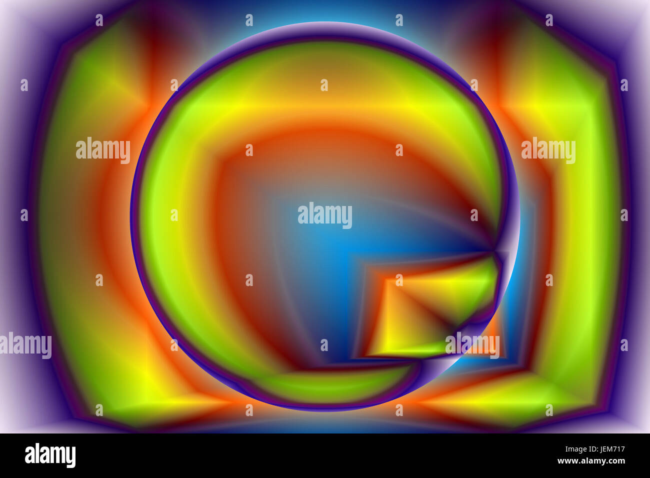 Digital art, abstract three-dimensional objects with soft lighting ...