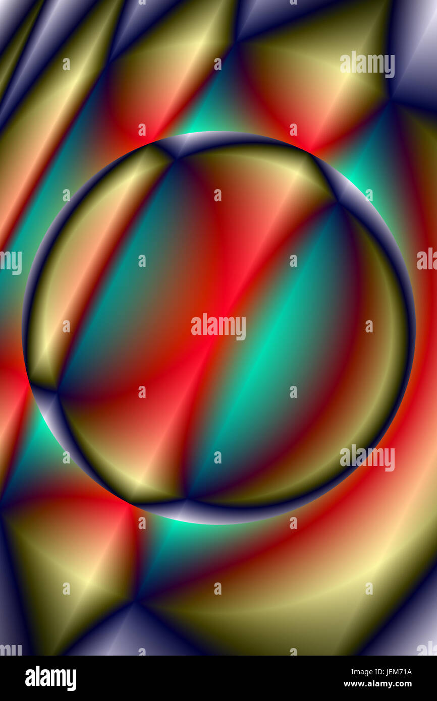 Digital art, abstract three-dimensional objects with soft lighting ...