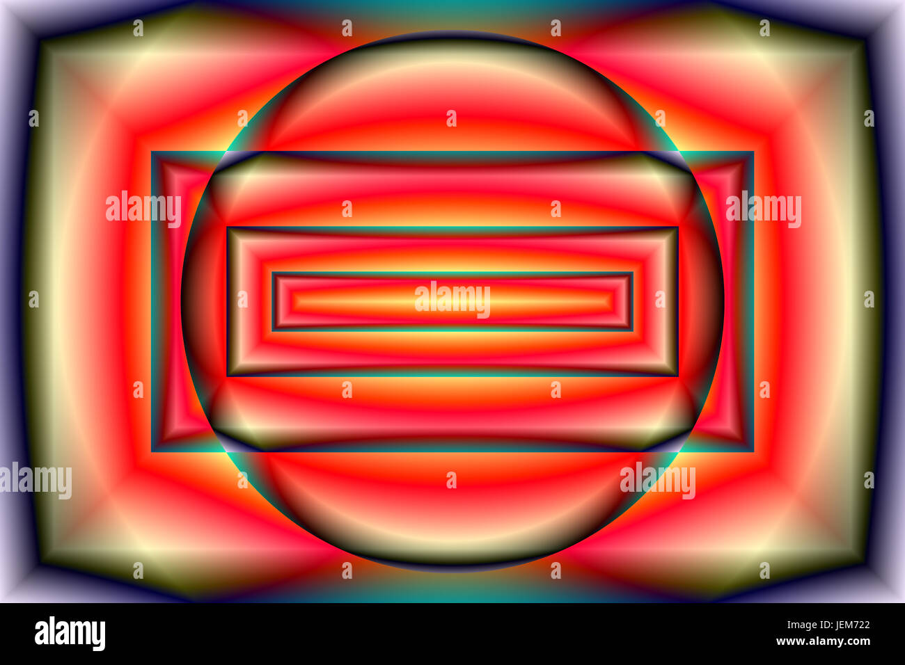 Digital art, abstract three-dimensional objects with soft lighting ...