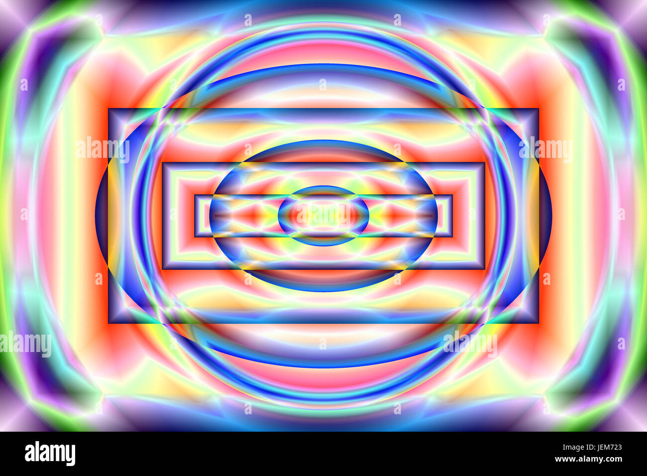 Digital art, abstract three-dimensional objects with soft lighting ...