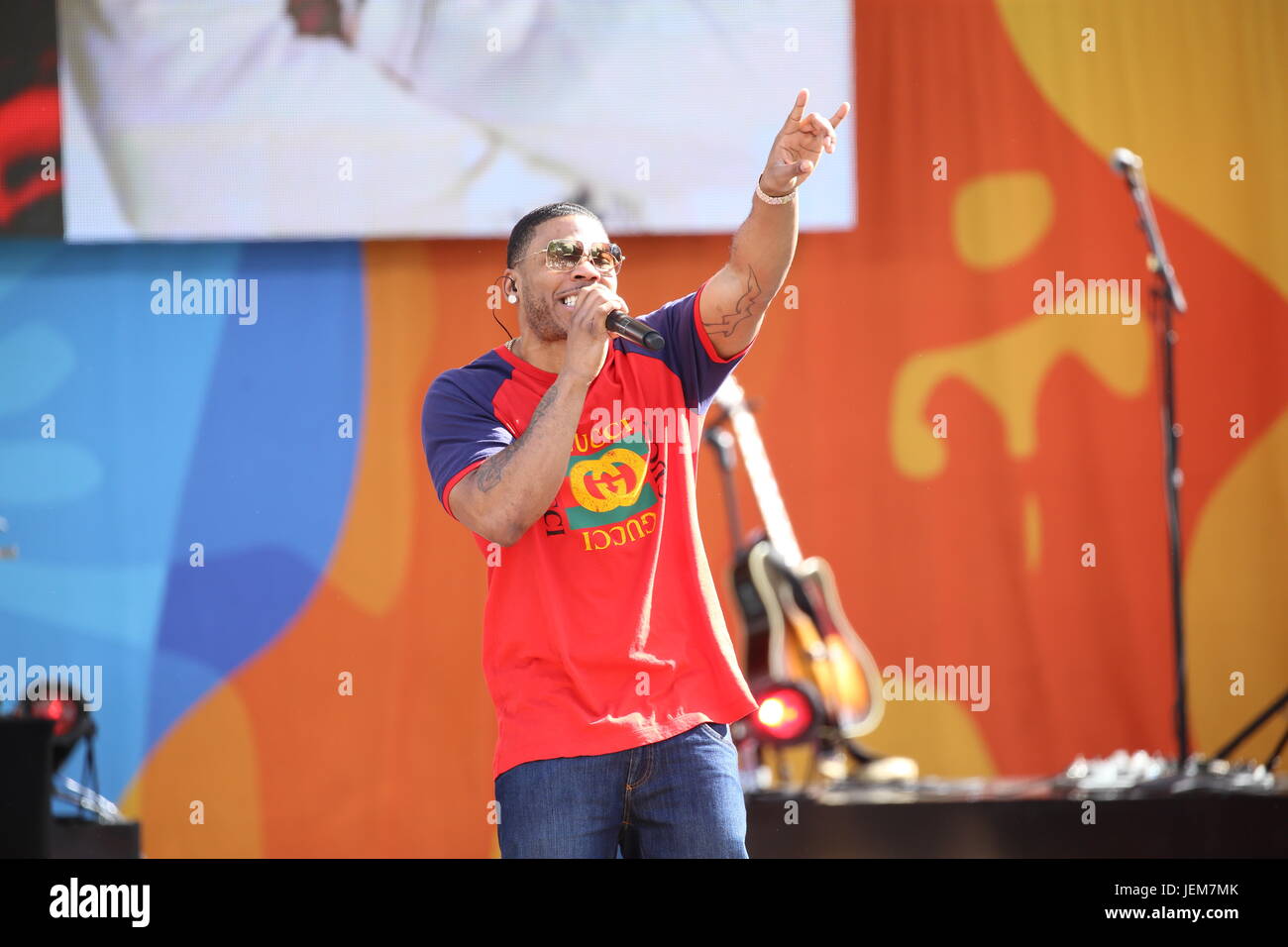 Florida Georgia Line and Nelly perform on ABC's 'Good Morning America ...