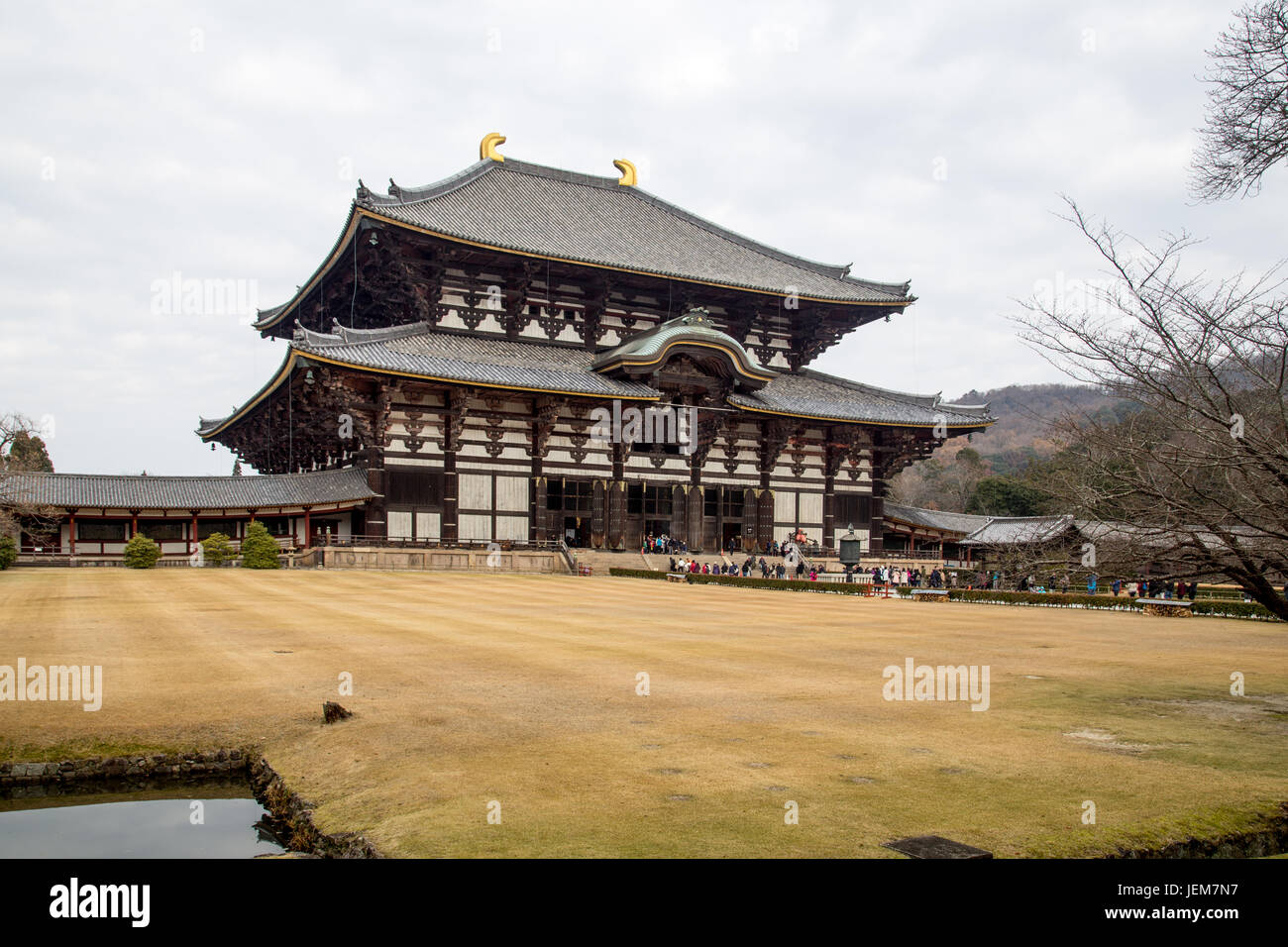 Todai-Ji Temple in Nara, Japan Stock Photo - Alamy