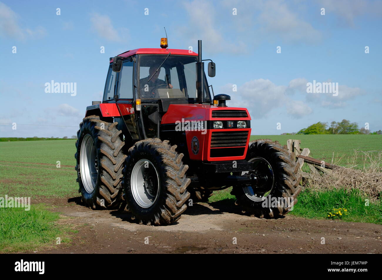Red david brown tractor hi-res stock photography and images - Alamy