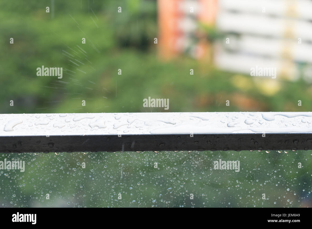 Drops on balcony hi-res stock photography and images - Alamy