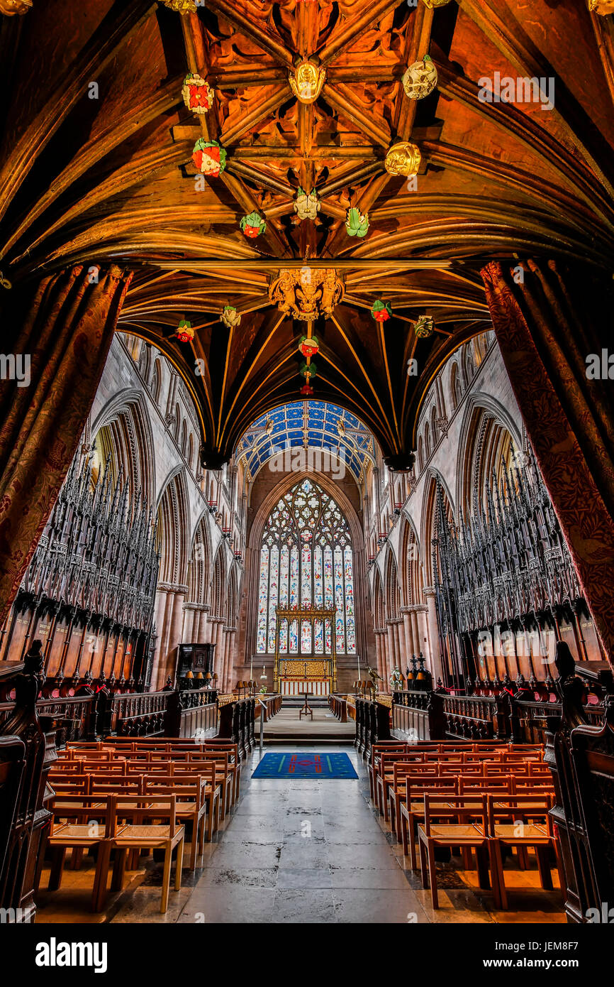 Main Nave (High Altar and East Window in background), Carlisle ...
