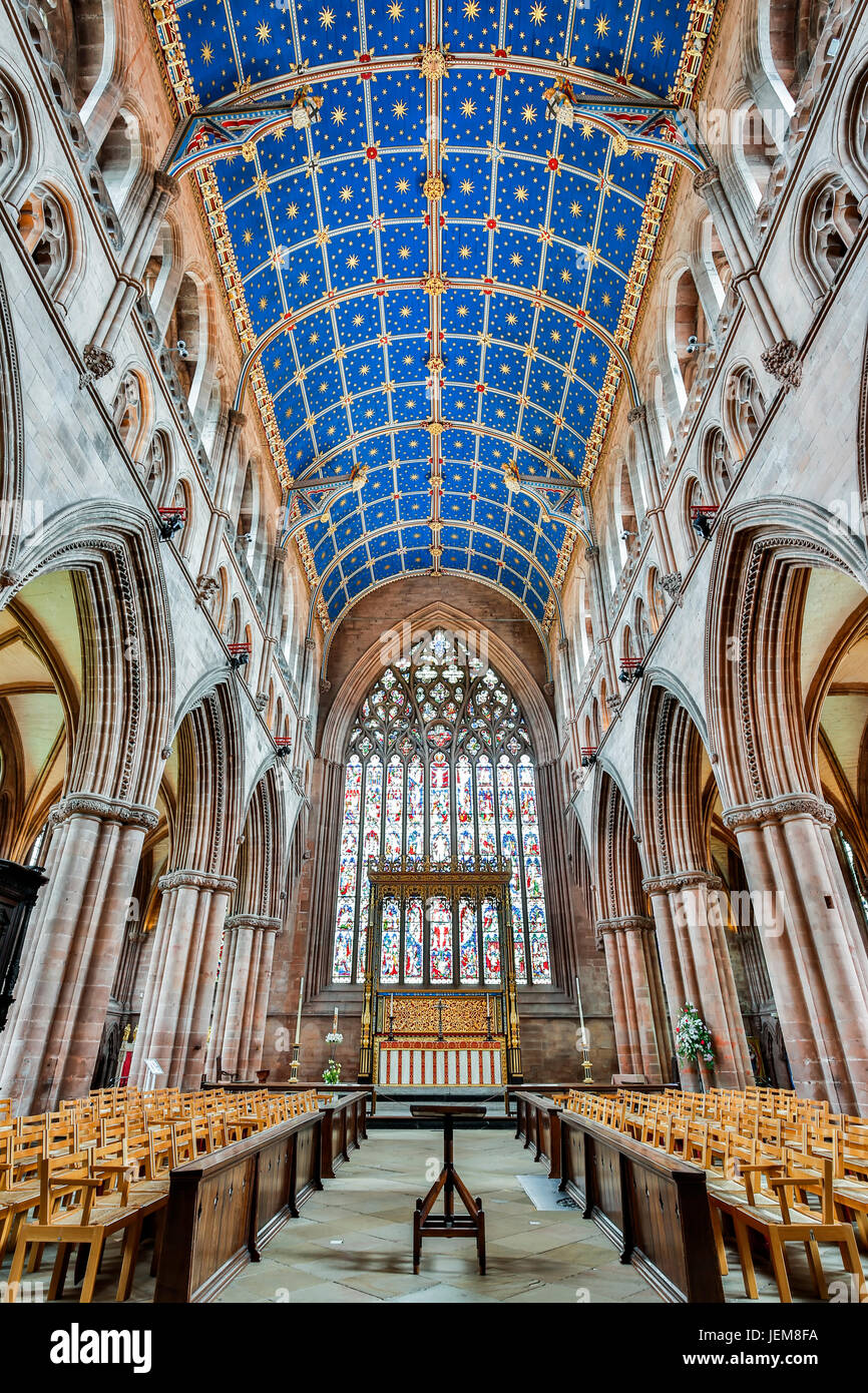 Main Nave (High Altar and East Window in background), Carlisle ...