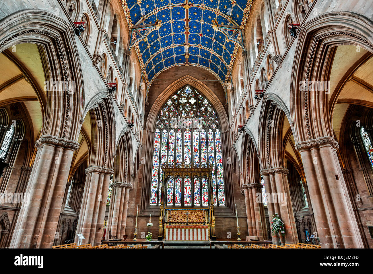 Main Nave (High Altar and East Window in background), Carlisle ...