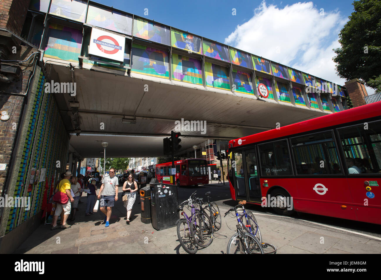 Ladbroke Grove, Notting Hill, West London, England, United Kingdom ...