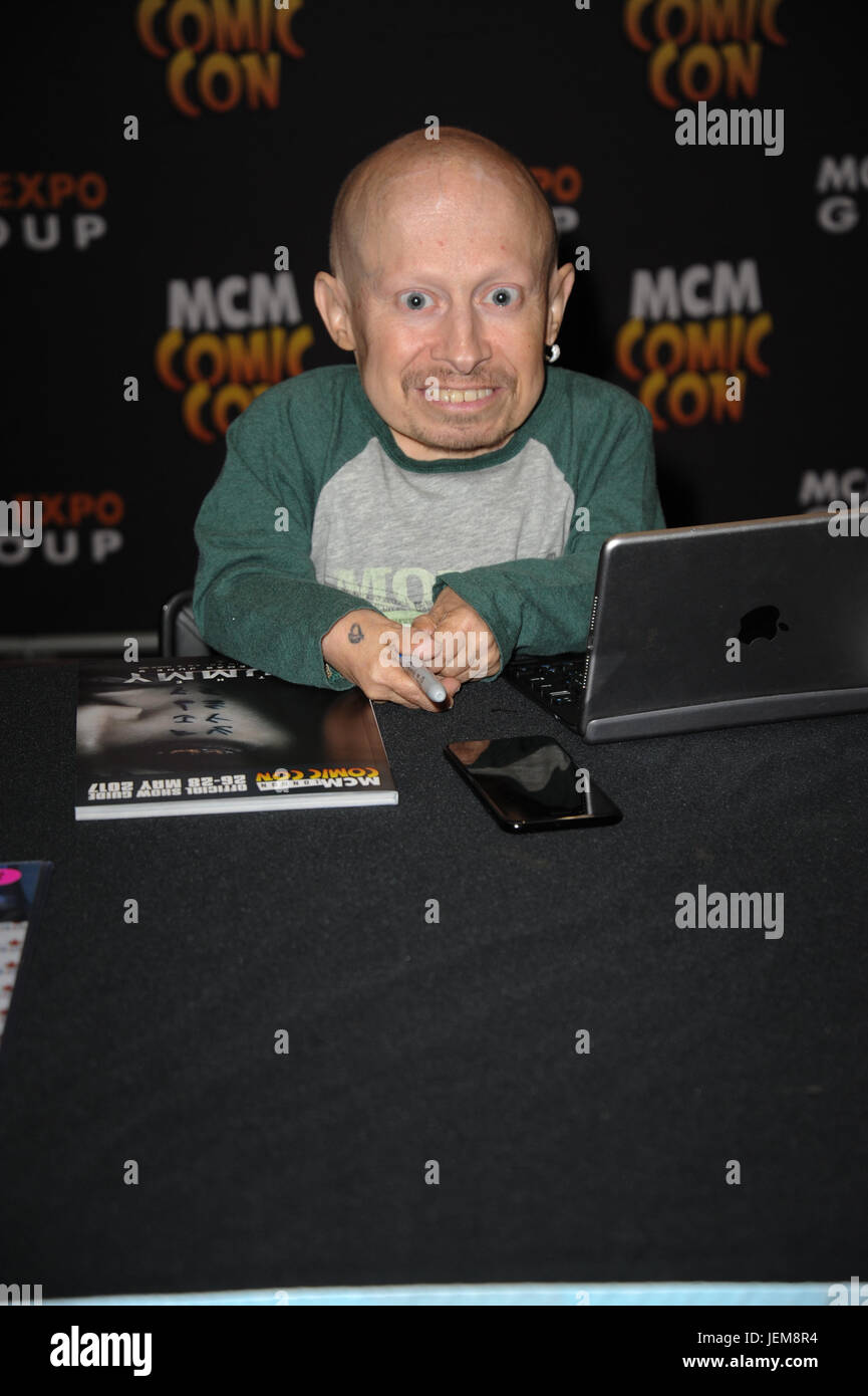 MCM London Comic Con 2017 at the Excel London Featuring: Verney Toyer ...