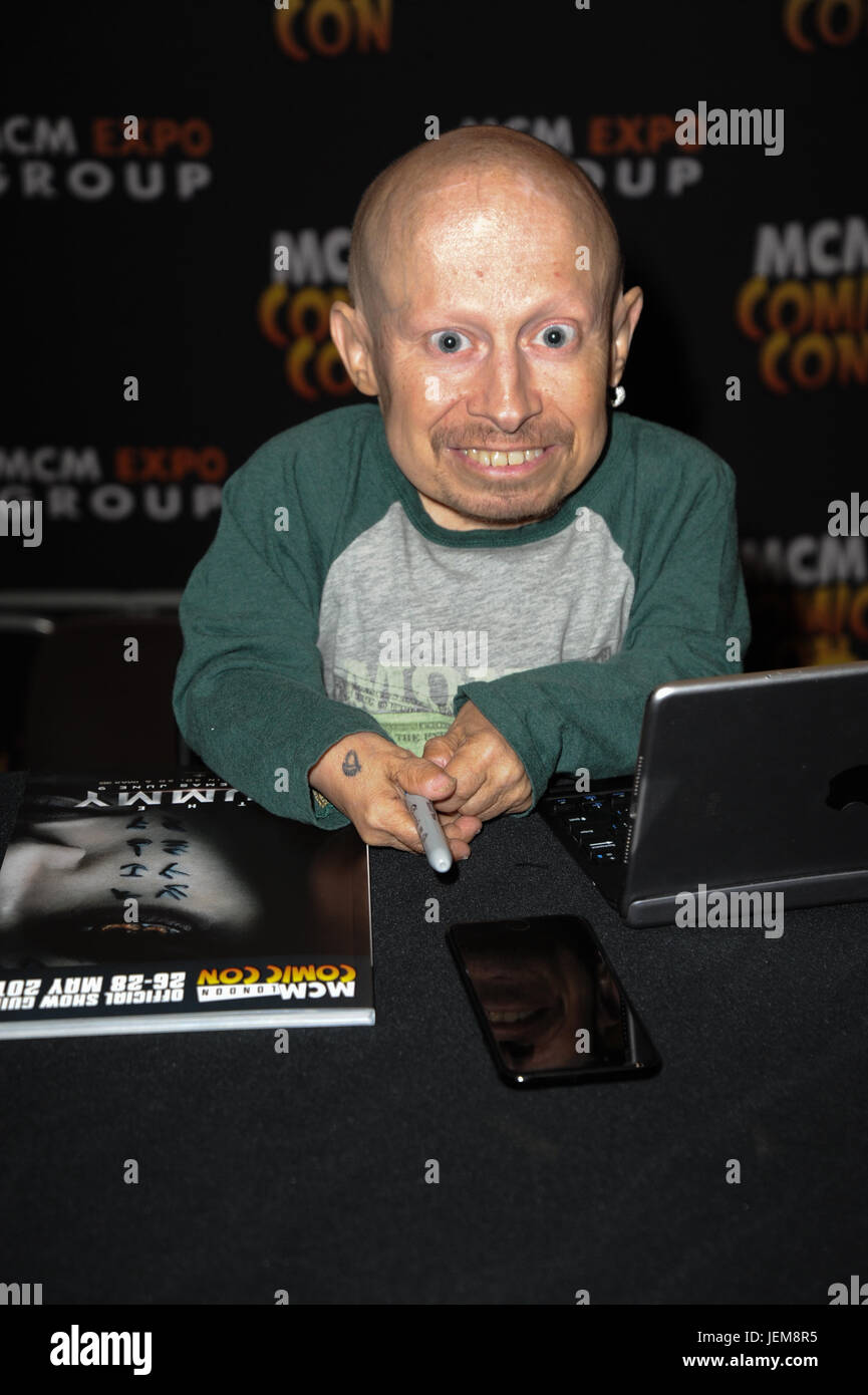 MCM London Comic Con 2017 at the Excel London Featuring: Verney Toyer ...