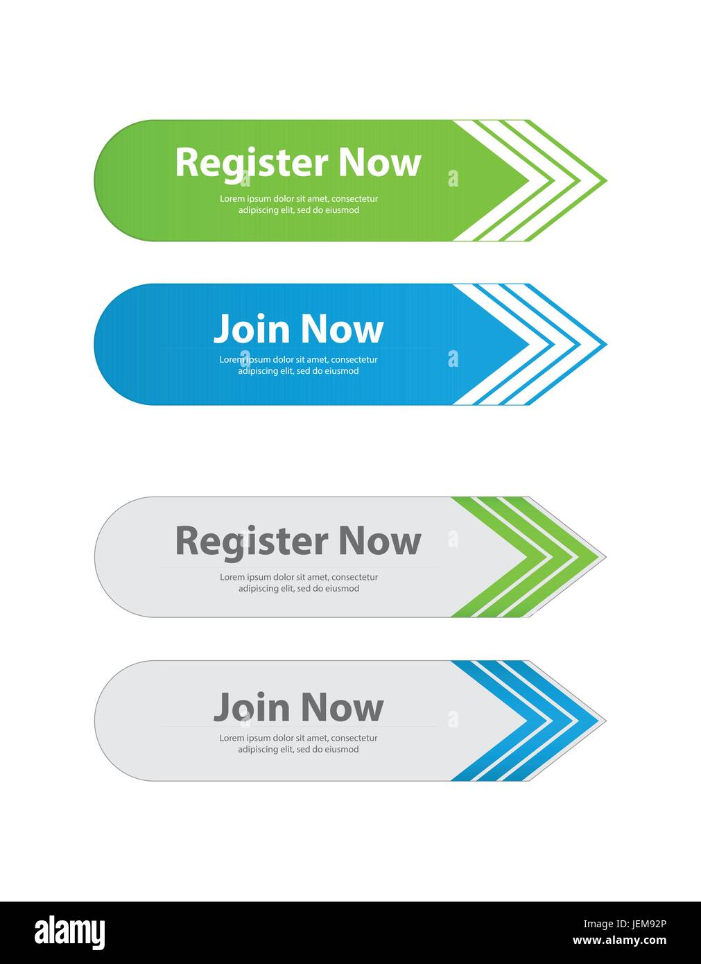 special website buttons,register,download,join advertisement banners ...