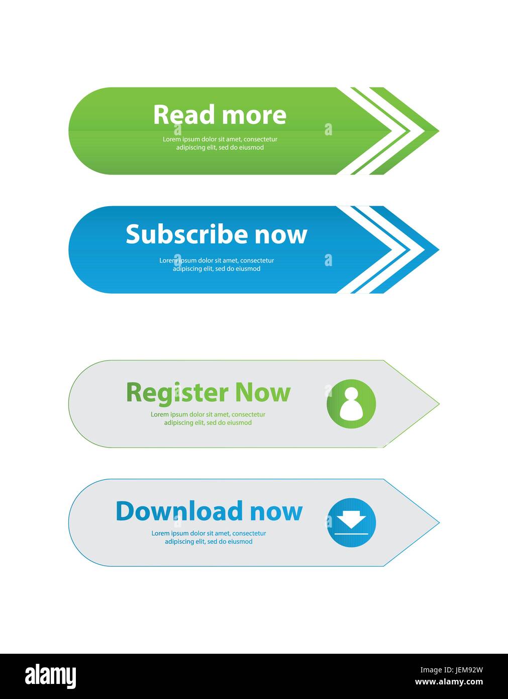 special website buttons,register,download,join advertisement banners ...