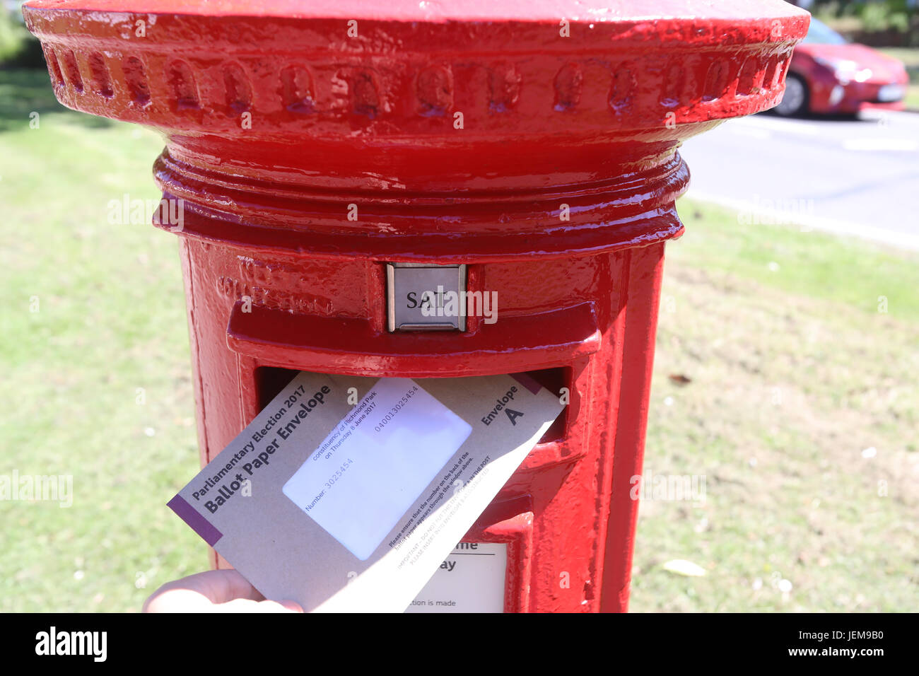 Postal voting has started in the General Election UK 2017. The Election ...