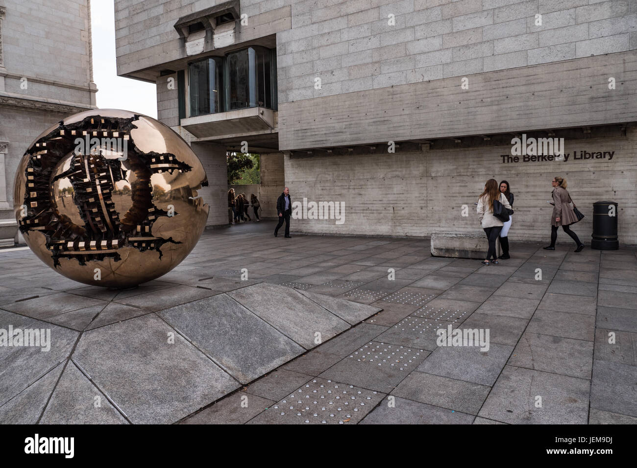Berkeley Library building at Trinity College, Dublin, Ireland Stock ...