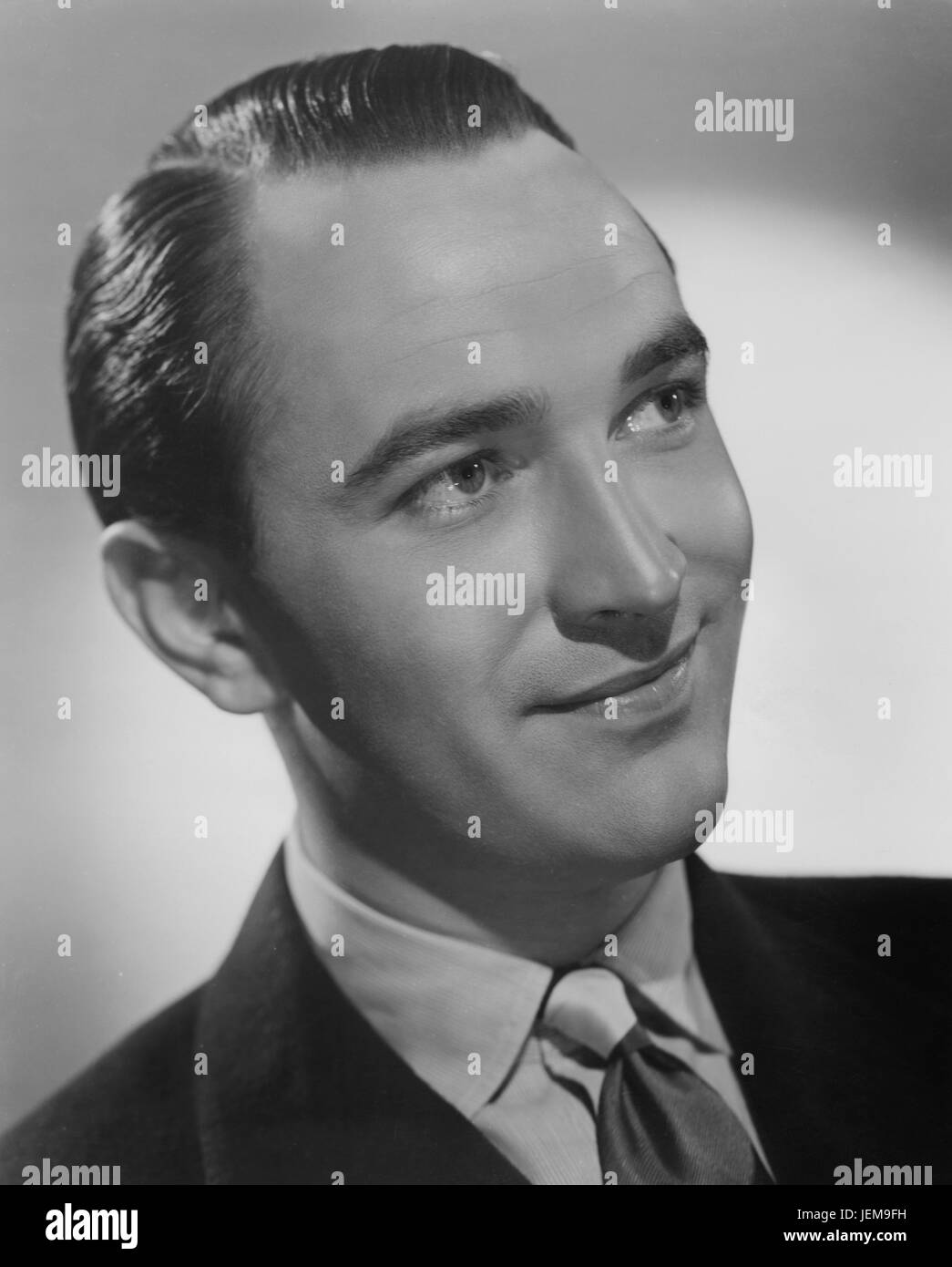 Lee Bowman, Publicity Portrait for the Film, "Wyoming", MGM, 1940 Stock Photo - Alamy