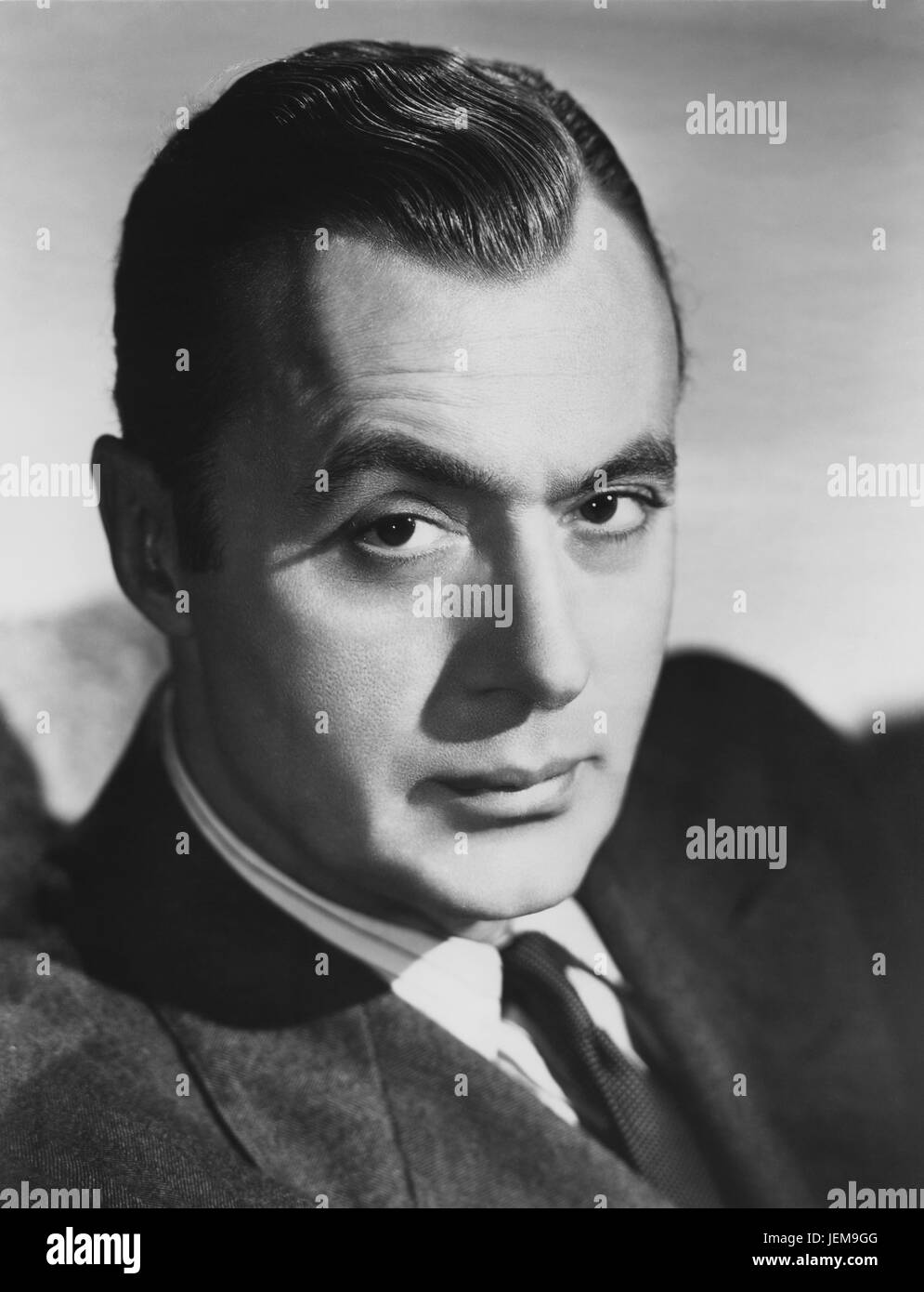 1940s man with fox hi-res stock photography and images - Alamy