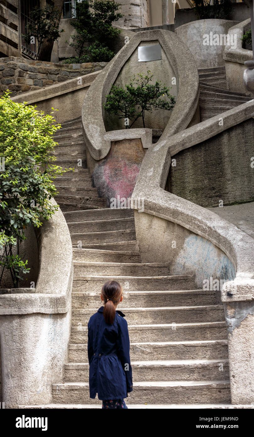 Turkish architecture stairs ottoman turkish hi-res stock photography ...