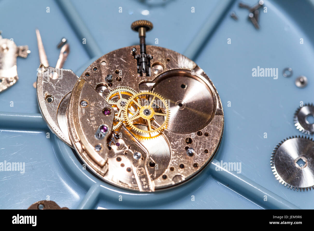 Interior parts of watch hi-res stock photography and images - Alamy