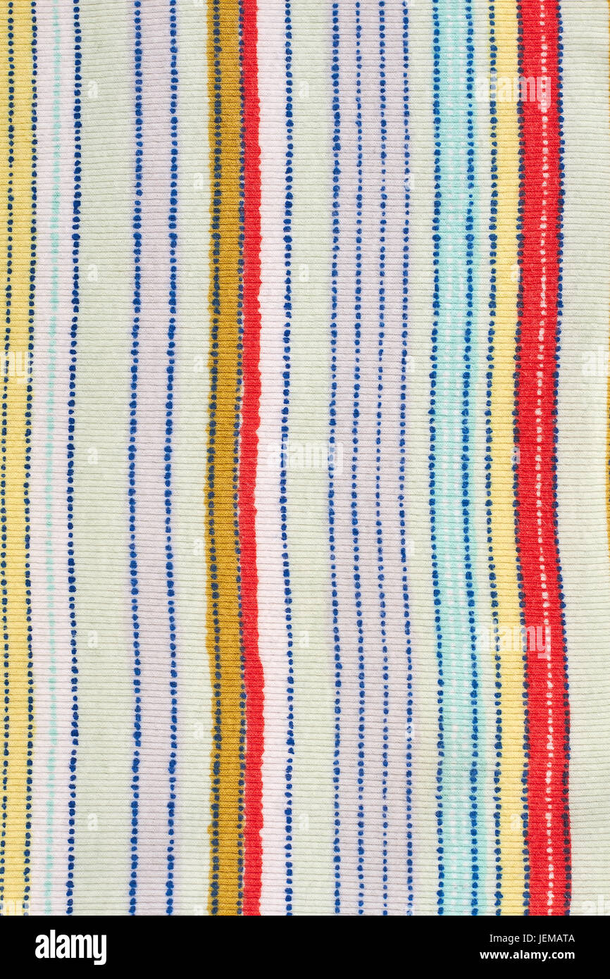 Multicolor stripes of cotton background. Striped fabric material as ...