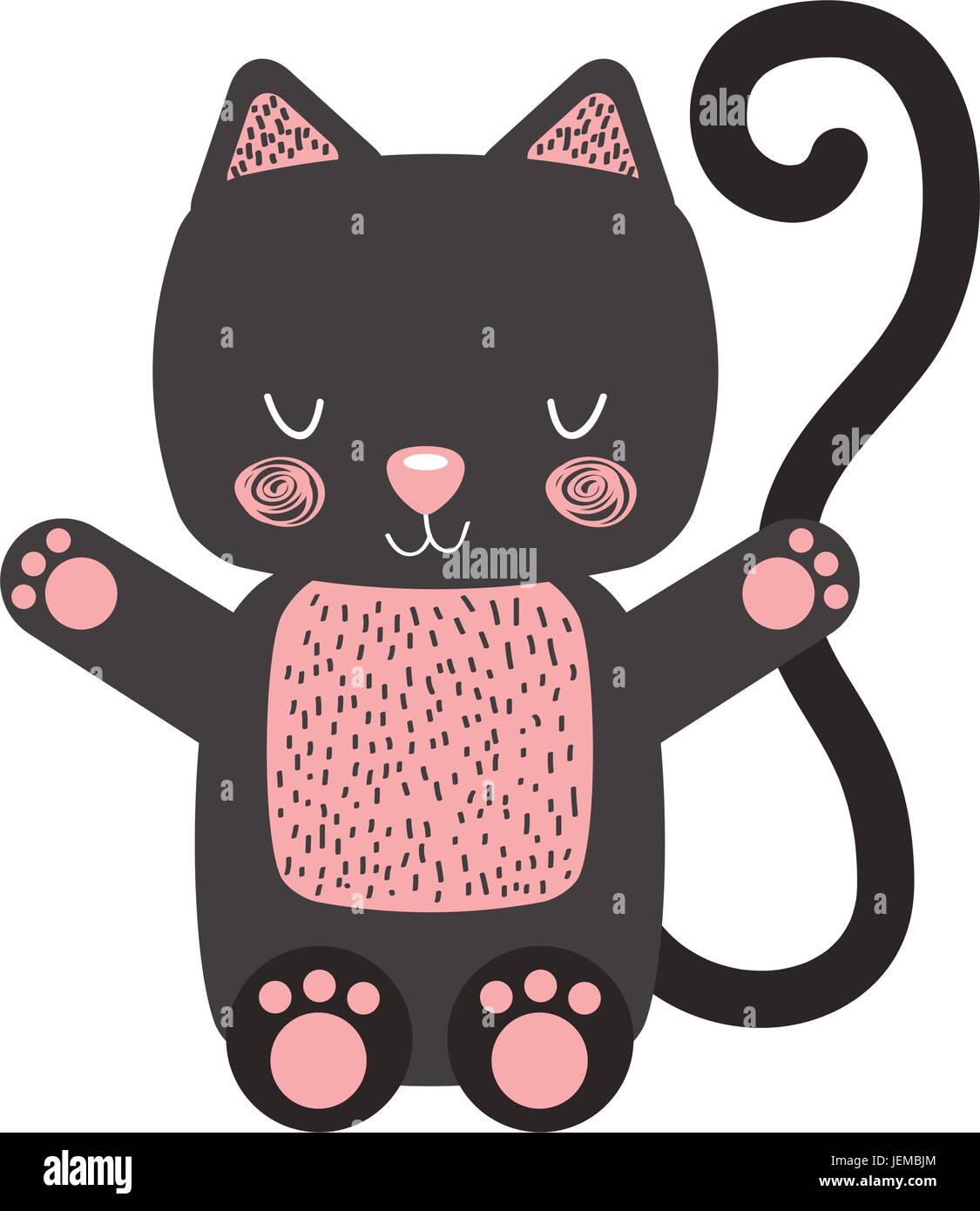 animal cat cartoon Stock Vector Image & Art - Alamy