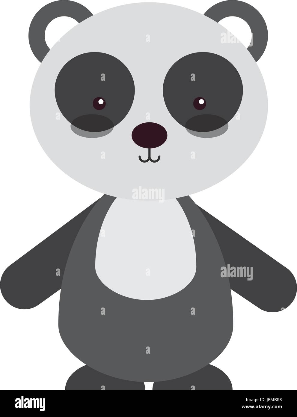 animal panda cartoon Stock Vector Image & Art - Alamy