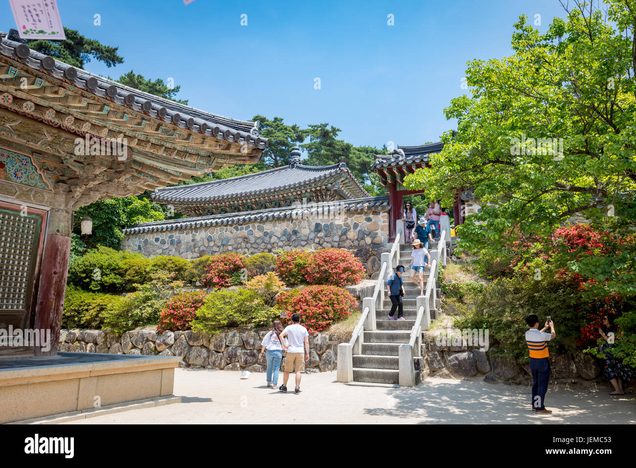 Jun 23, 2017 Bulguksa temple in Gyeongju, South Korea Stock Photo - Alamy