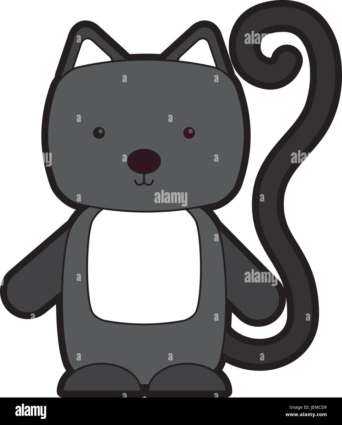 animal cat cartoon Stock Vector Image & Art - Alamy