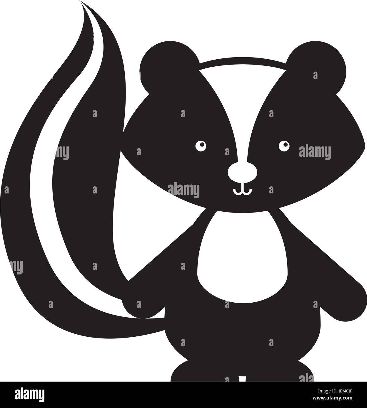 Skunk cartoon hi-res stock photography and images - Alamy