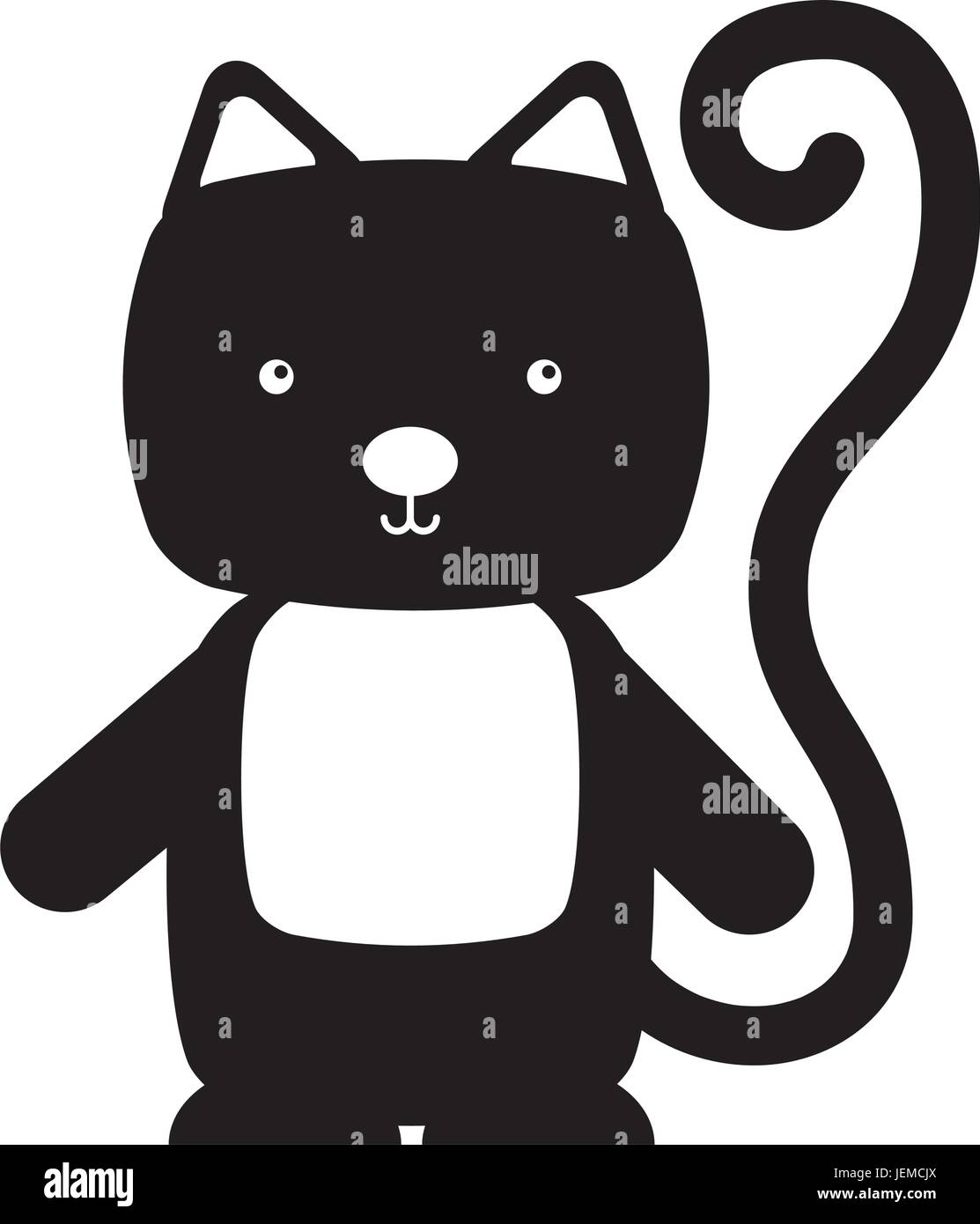 animal cat cartoon Stock Vector Image & Art - Alamy