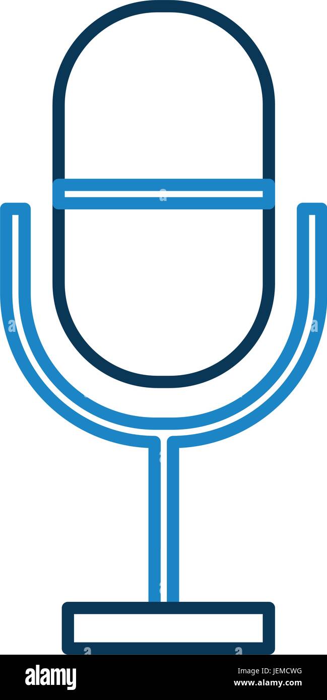 Professional microphone transmit Stock Vector Image & Art - Alamy