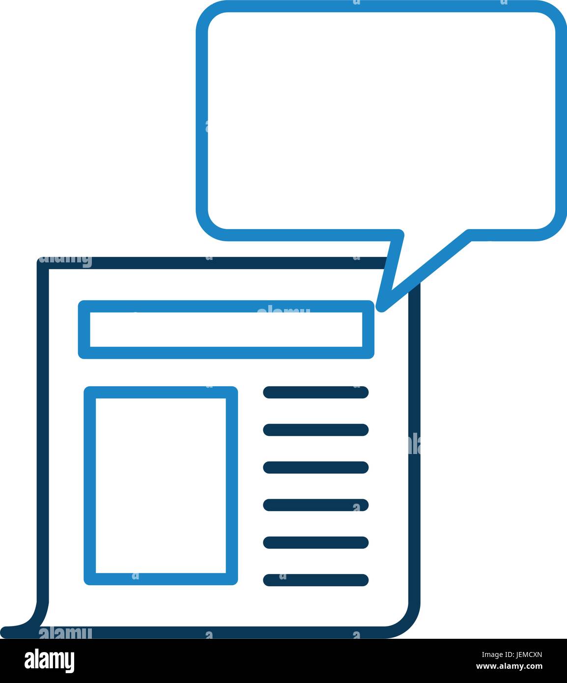 News paper news Stock Vector Image & Art - Alamy