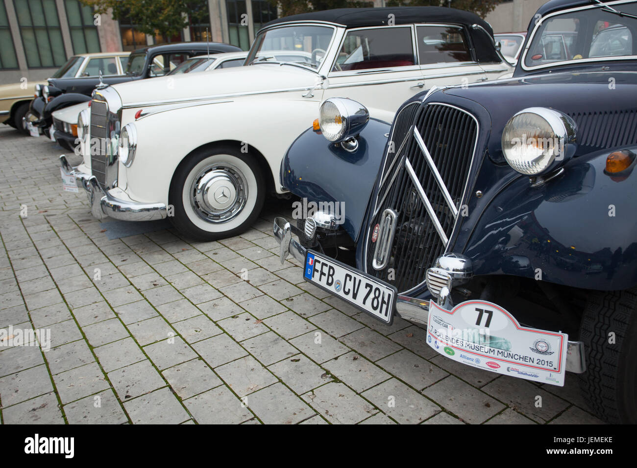Oldtimer and classic car show, Munich, Germany Stock Photo - Alamy