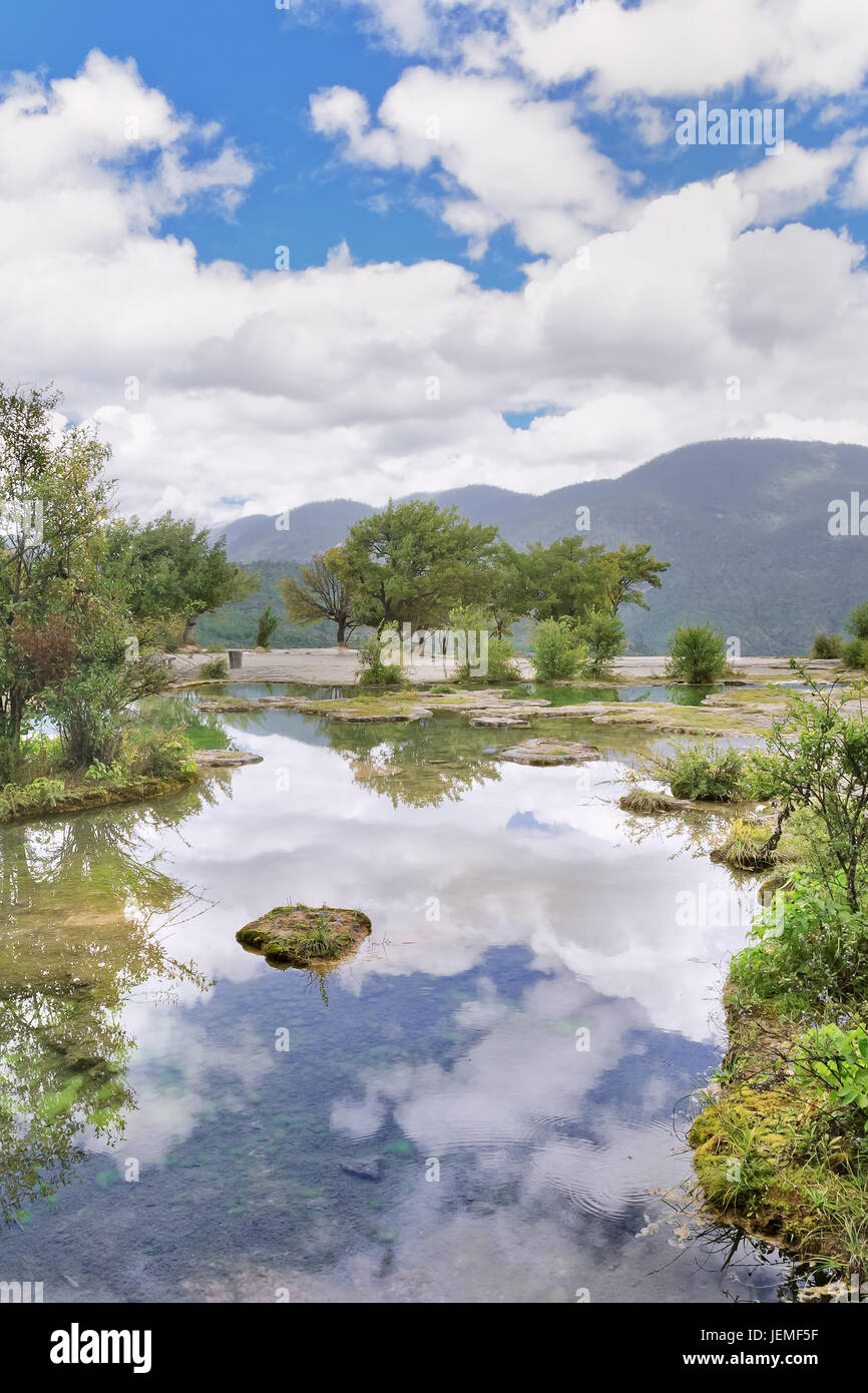 Baishui Platform in Baidi Village, Sanba Township of Shangri-la County ...