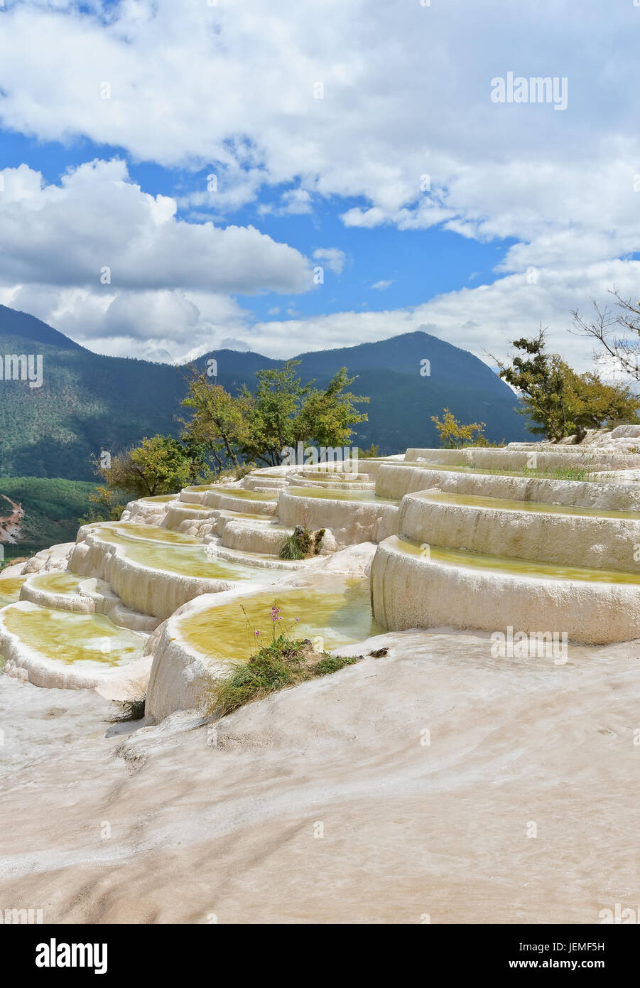 Baishui Platform in Baidi Village, Sanba Township of Shangri-la County ...