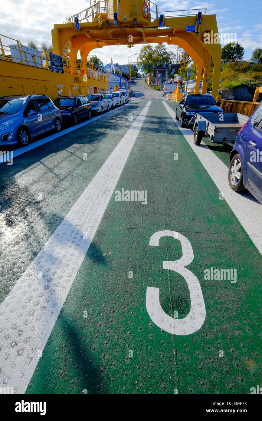 Road in the port Stock Photo - Alamy