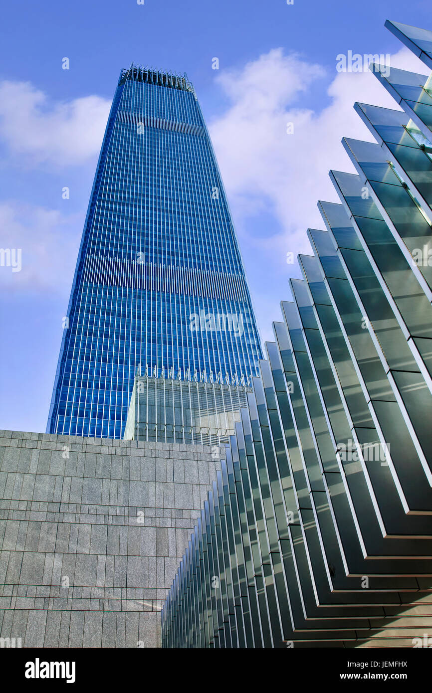 BEIJING–AUGUST 15. China World Trade Center Tower III. As the tallest ...