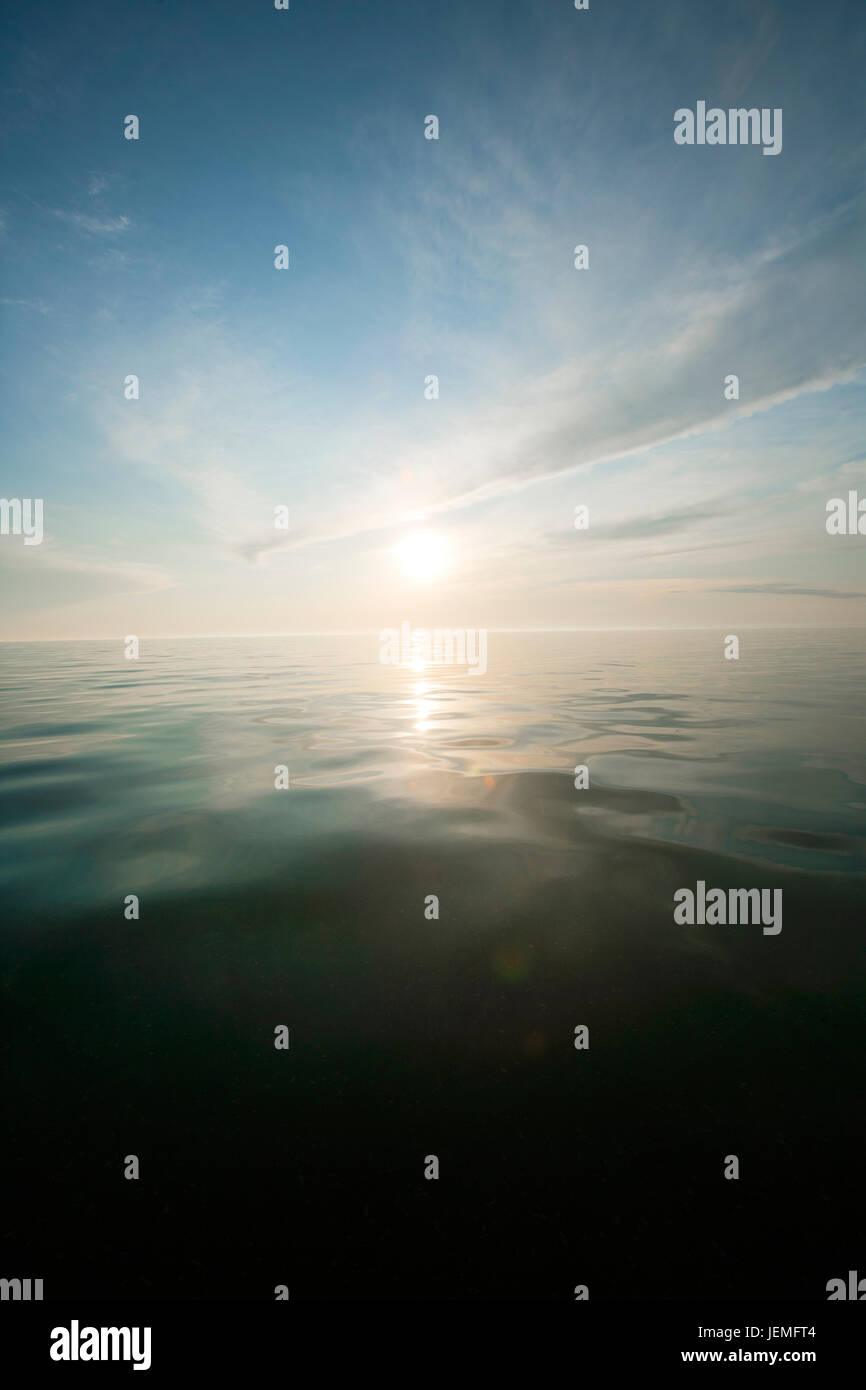 Water surface at evening Stock Photo - Alamy