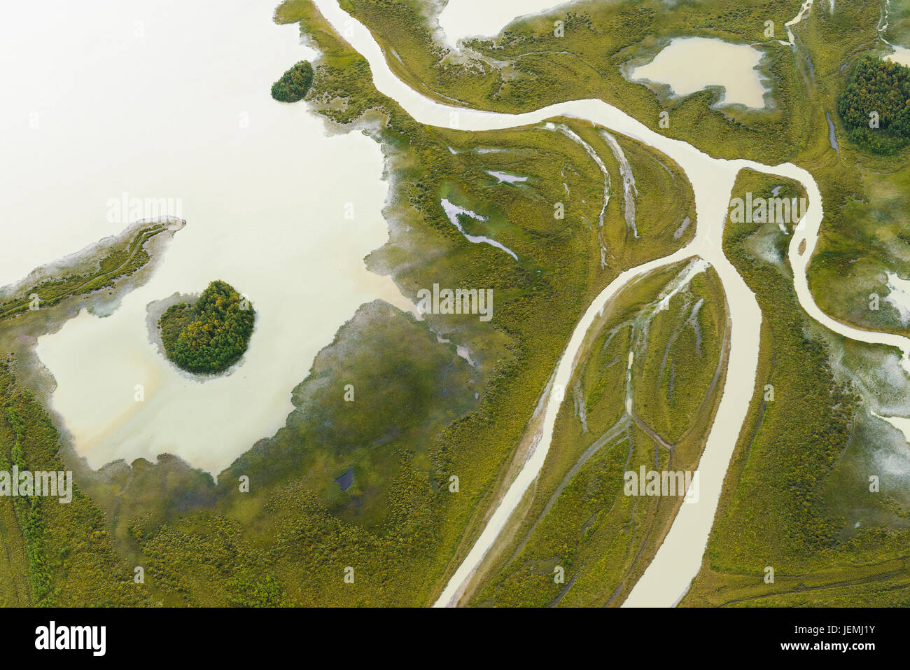 River delta aerial hi-res stock photography and images - Alamy