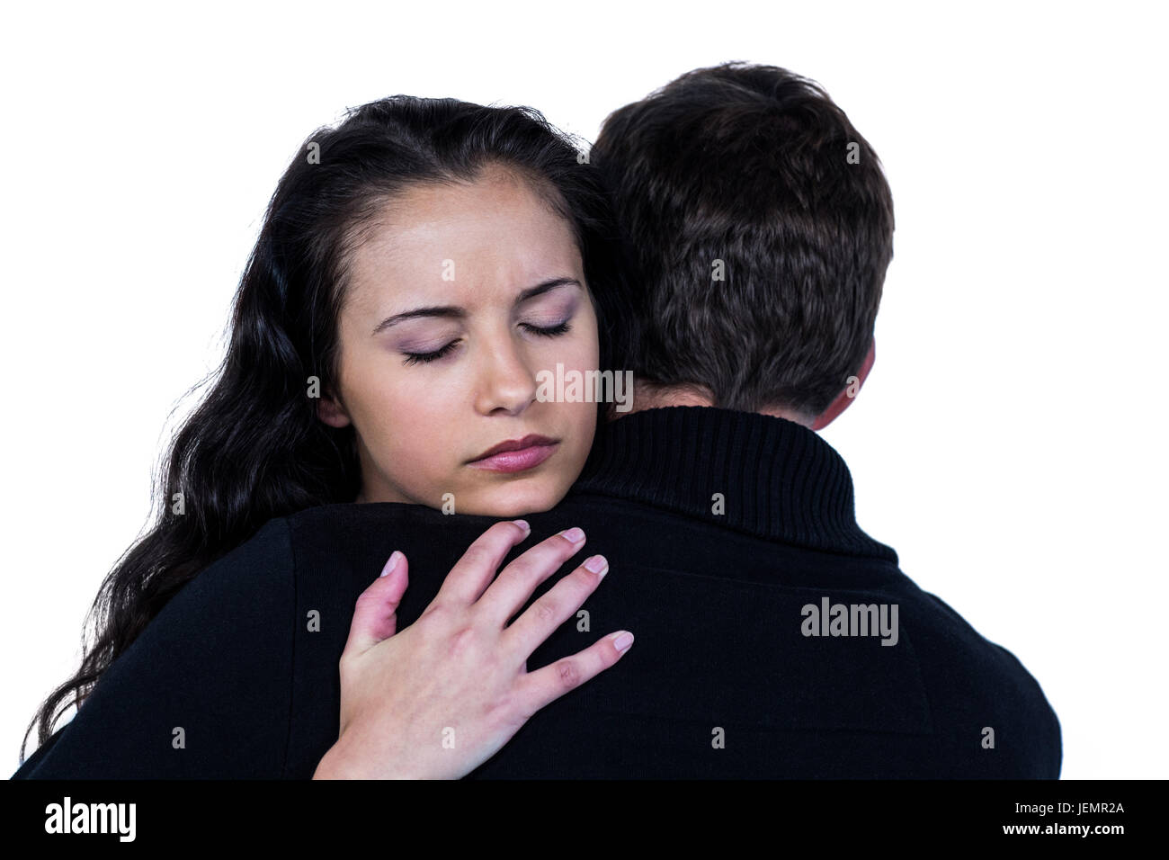 Close-up of couple hugging Stock Photo - Alamy