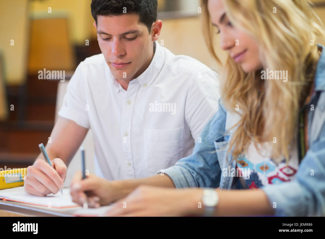 Serious students hi-res stock photography and images - Alamy