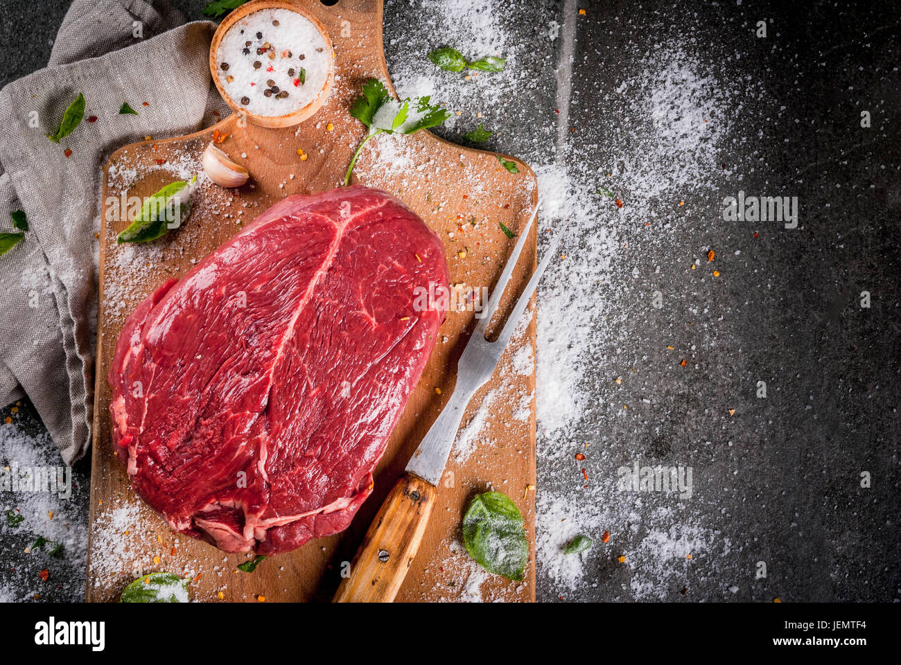 Meat. Beef, veal. Fresh raw tenderloin, piece without bone. For frying ...