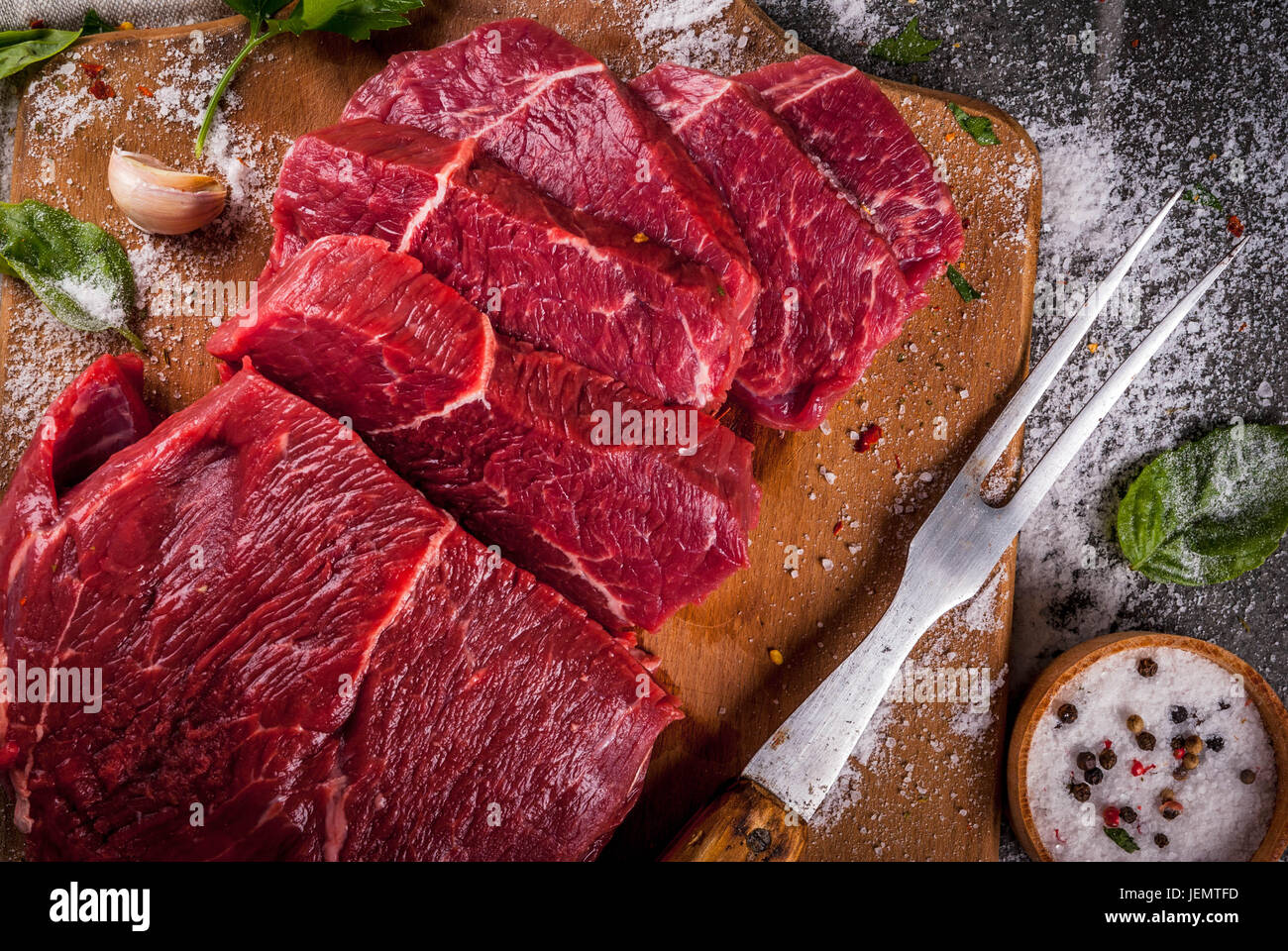 Meat. Beef, veal. Fresh raw tenderloin, piece without bone. For frying ...