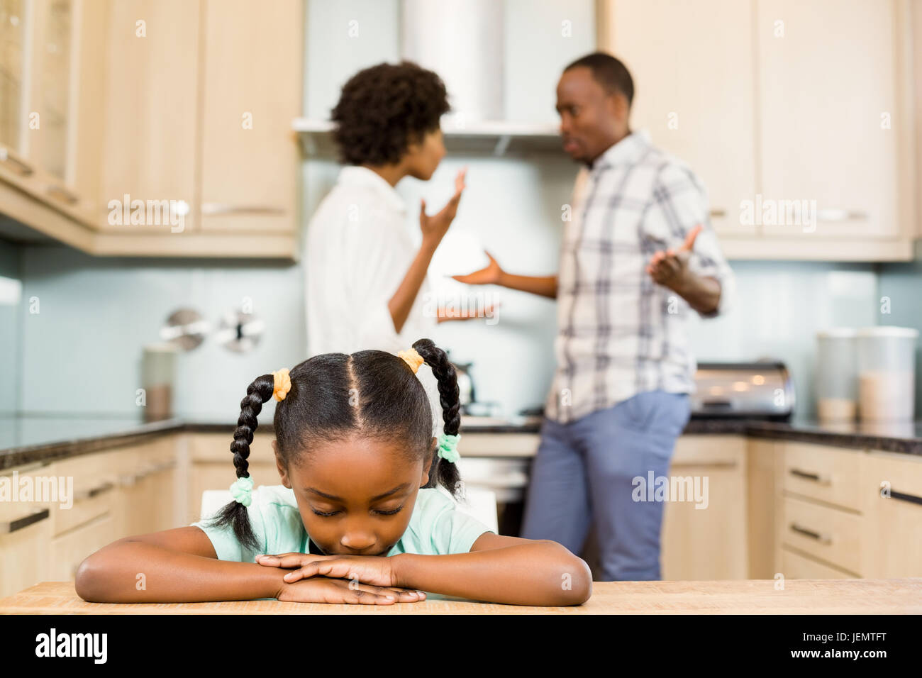Parents arguing children hi-res stock photography and images - Alamy