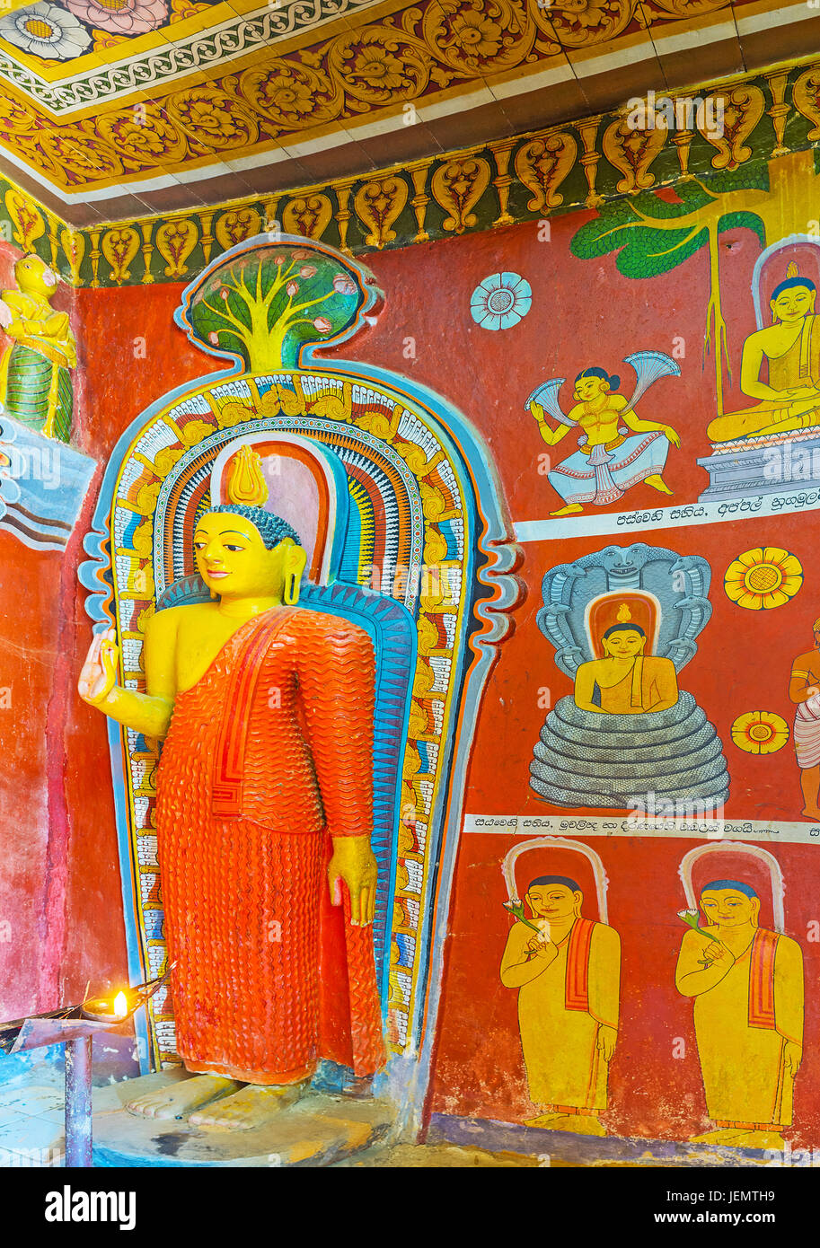 Embekka temple hi-res stock photography and images - Alamy