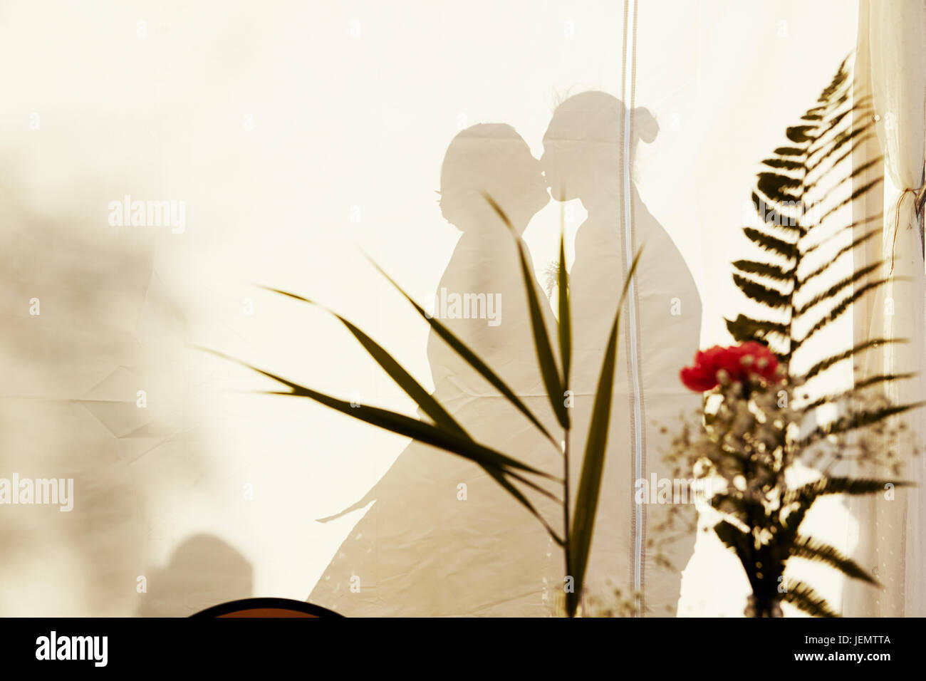 Two shadow kissing hi-res stock photography and images - Alamy