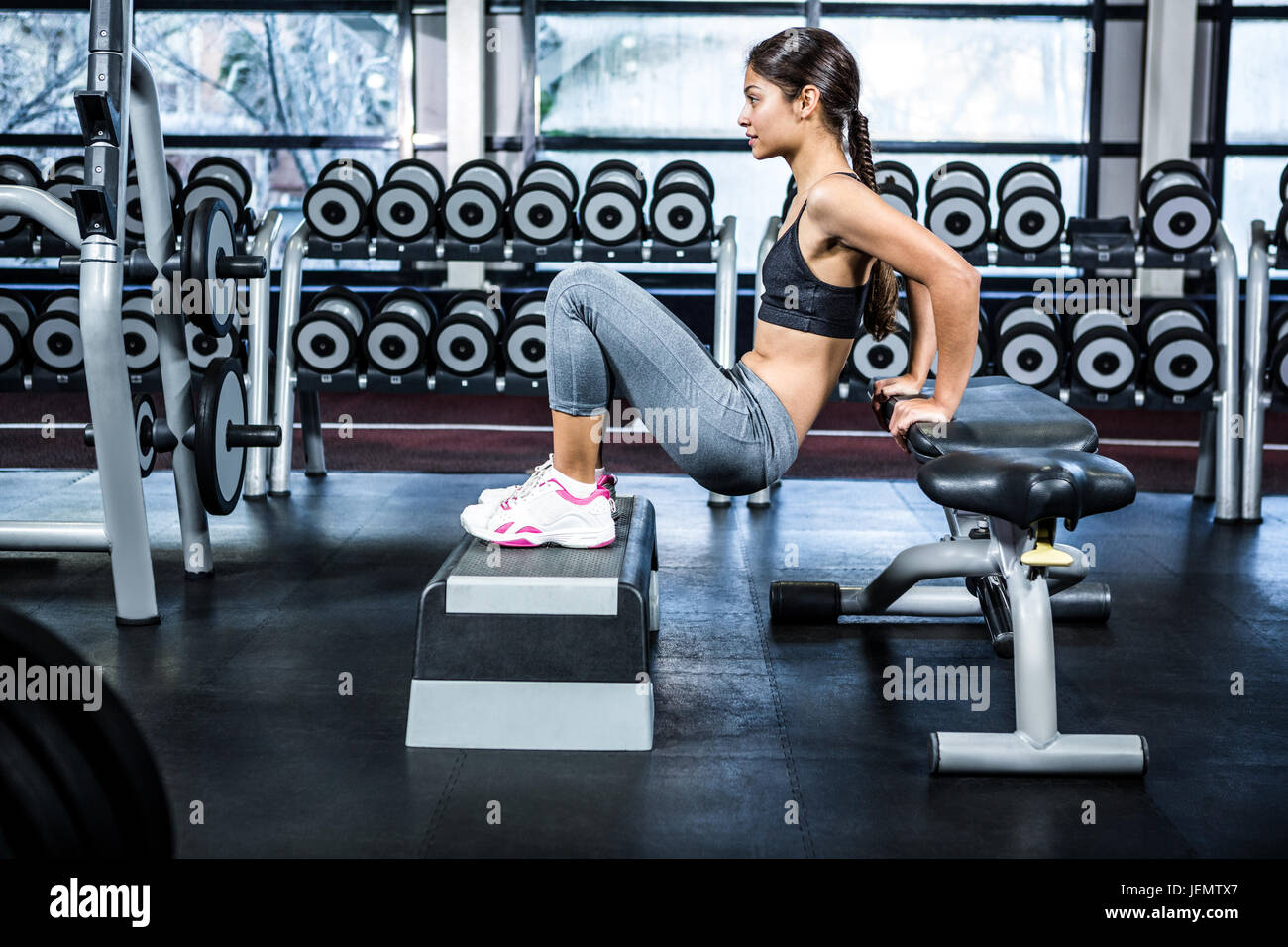 Dips exercises hi-res stock photography and images - Alamy