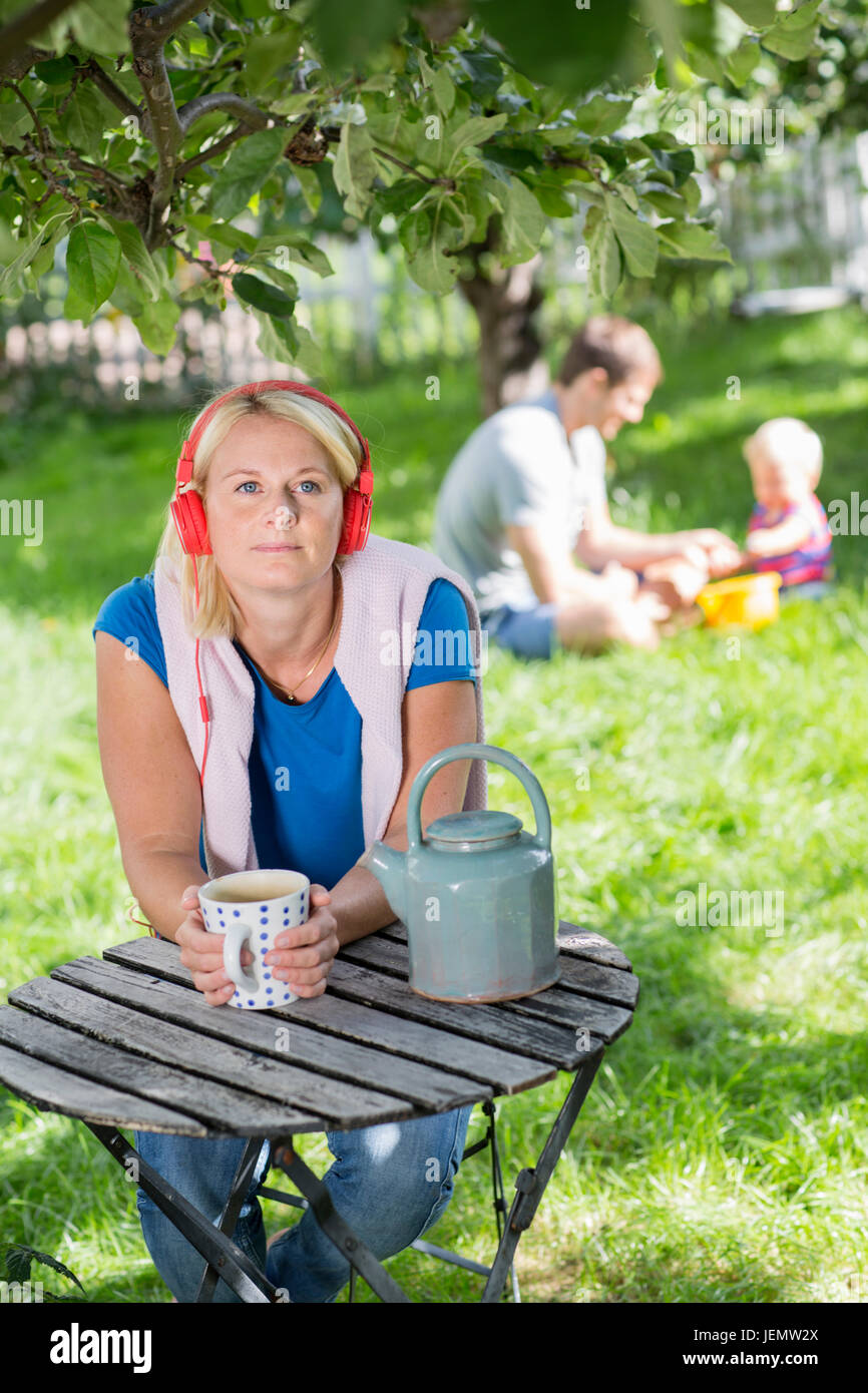 Woman having rest in hi-res stock photography and images - Alamy