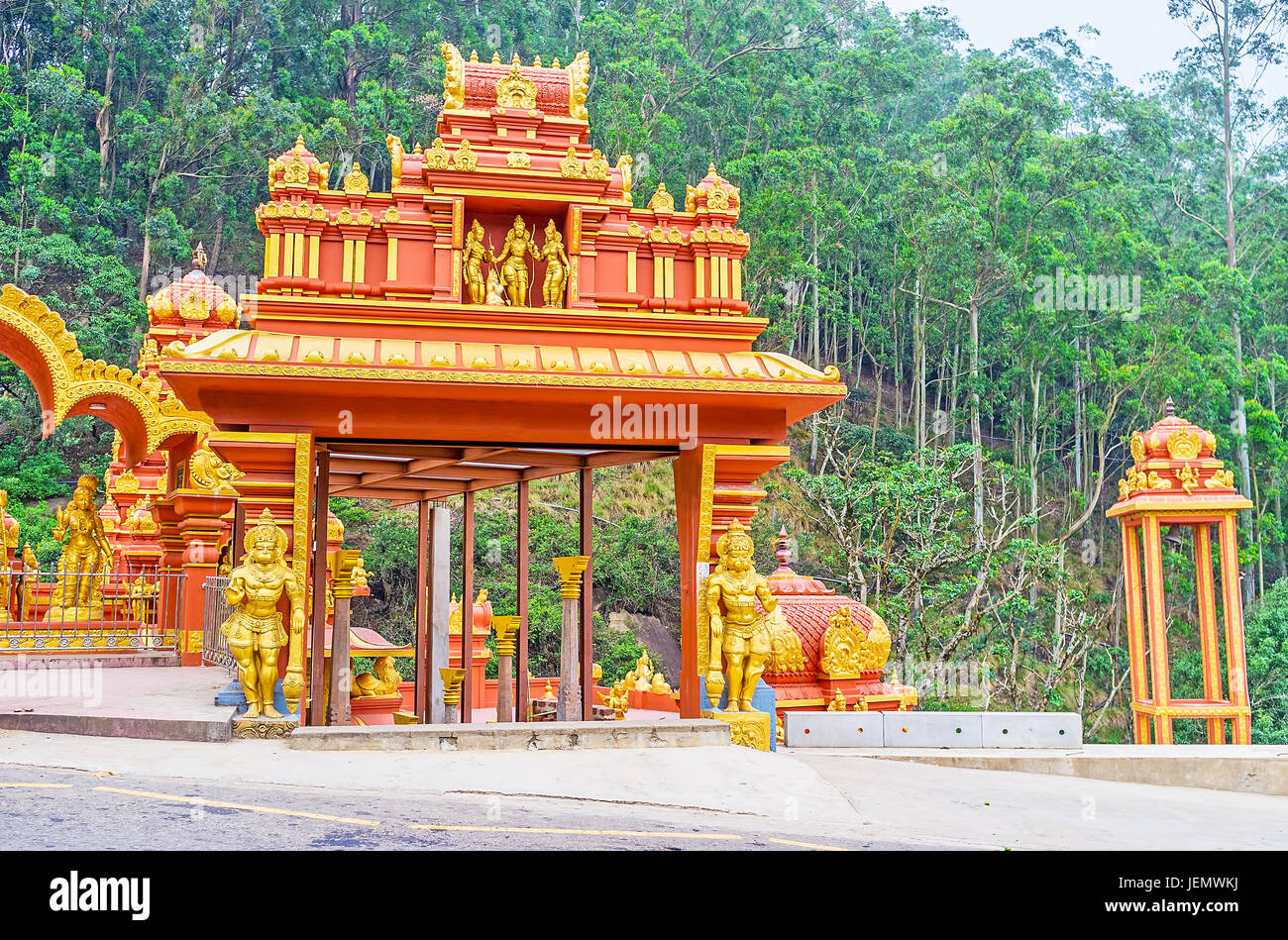 Gopuram entrance gate hindu temple hi-res stock photography and images ...