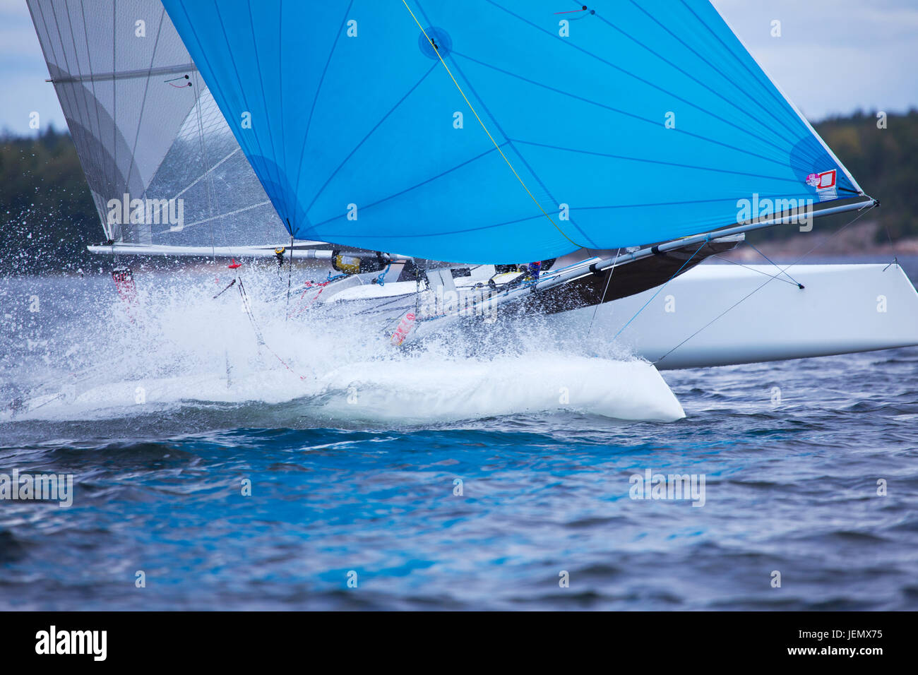 Sailing boat lean hi-res stock photography and images - Alamy
